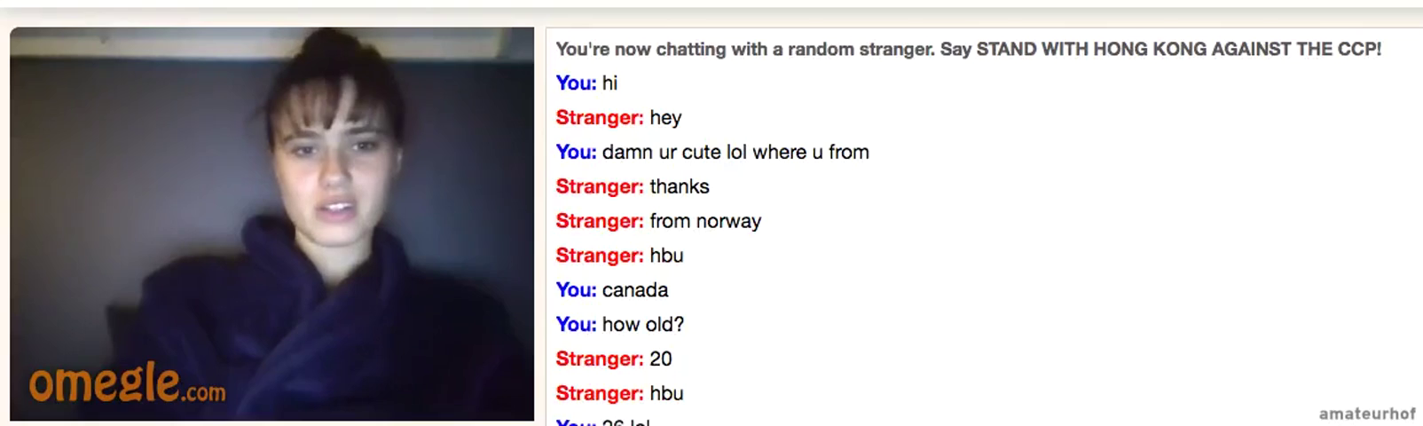 Omegle Omegle Hot Whore